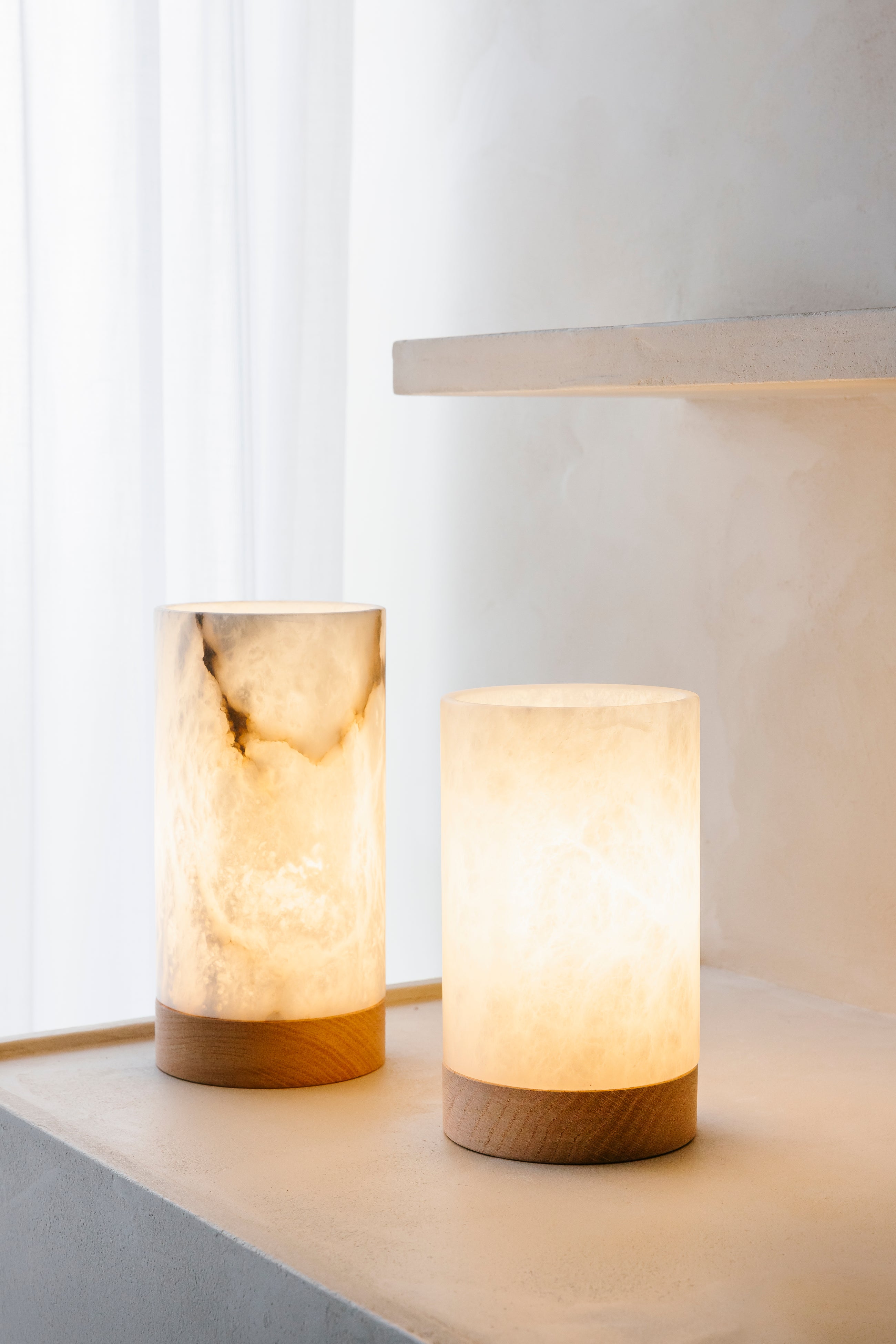 OTIS - Alabaster lamp | Anneke Crauwels Home
